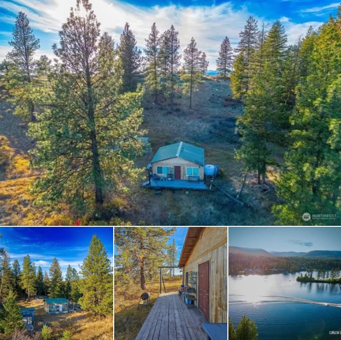 Scenic 20-Acre Retreat with Cabin and Kettle Mountain Views in Malo ...