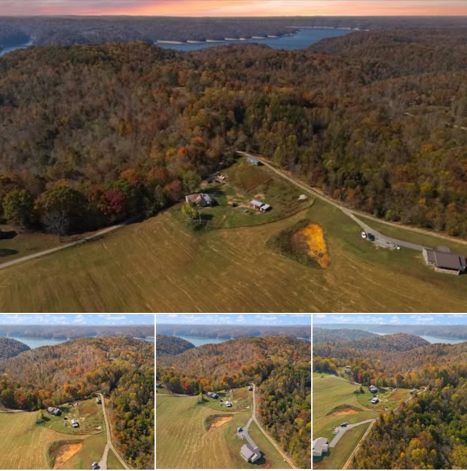Rustic 29.56-Acre Cabin Retreat with Cumberland River Views in Nancy ...